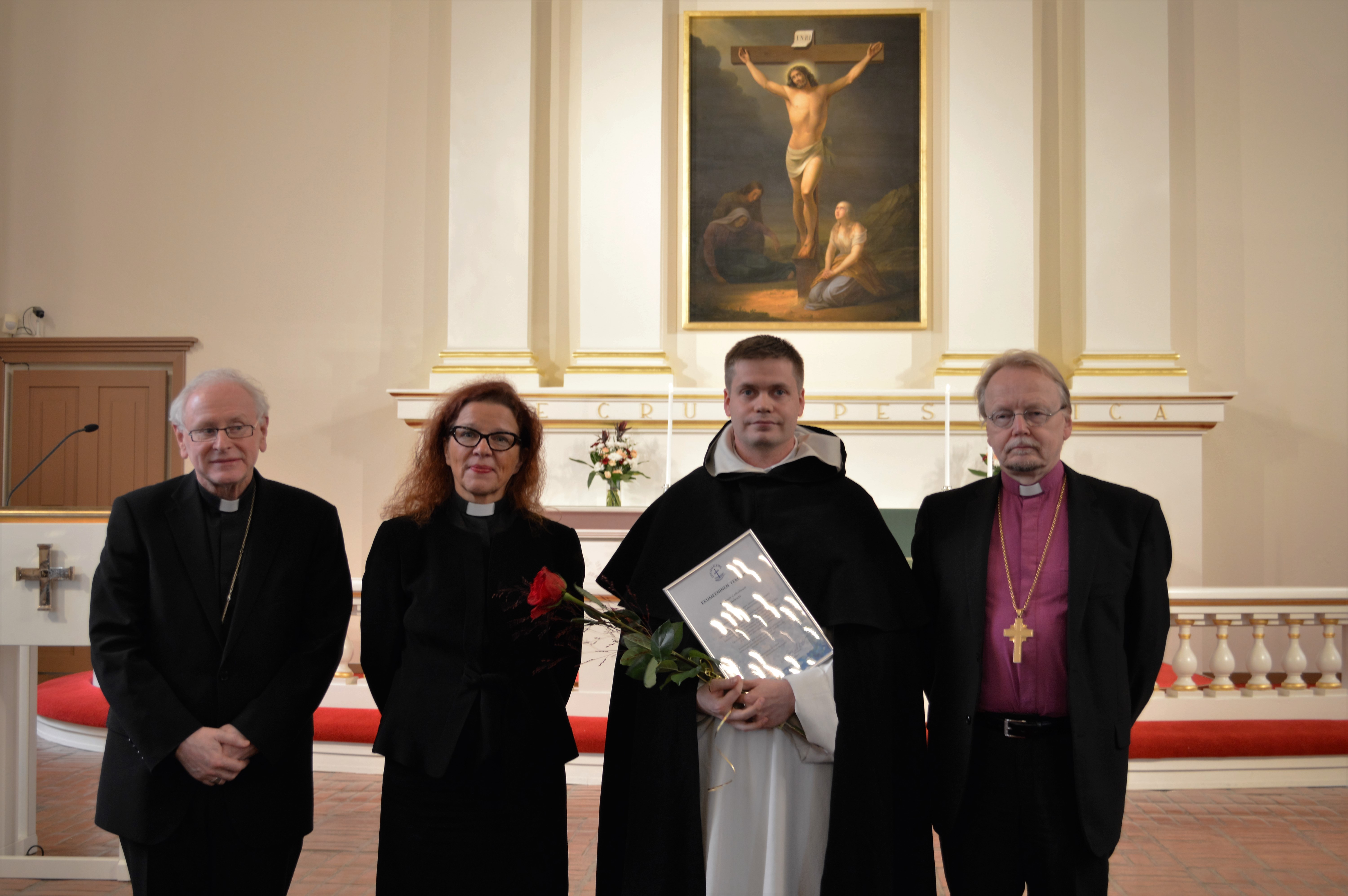 Vuoden 2016 Ekumeeninen teko -tunnustus Studium Catholicumille ...