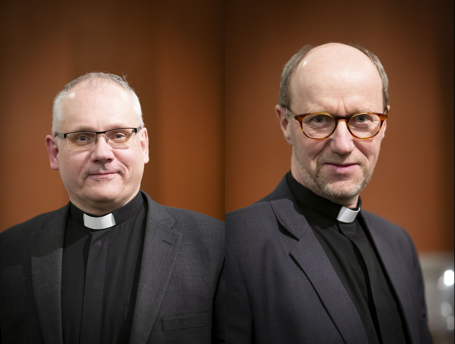 Bo-Göran Åstrand ja Sixten Ekstrand Porvoon piispanvaalin toiselle ...